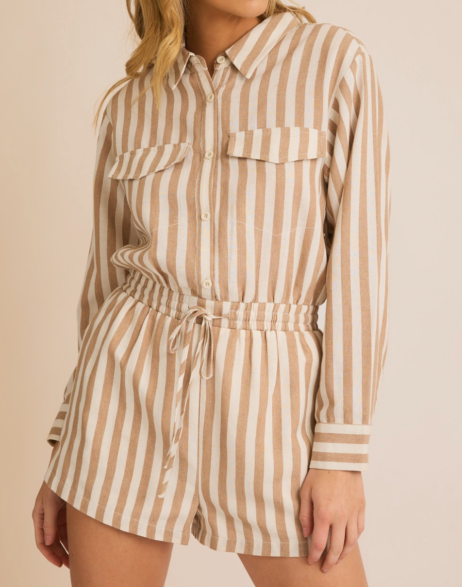 Meet You By The Bay Romper – Belle Lees Boutique